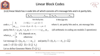 Error Control coding | PPT