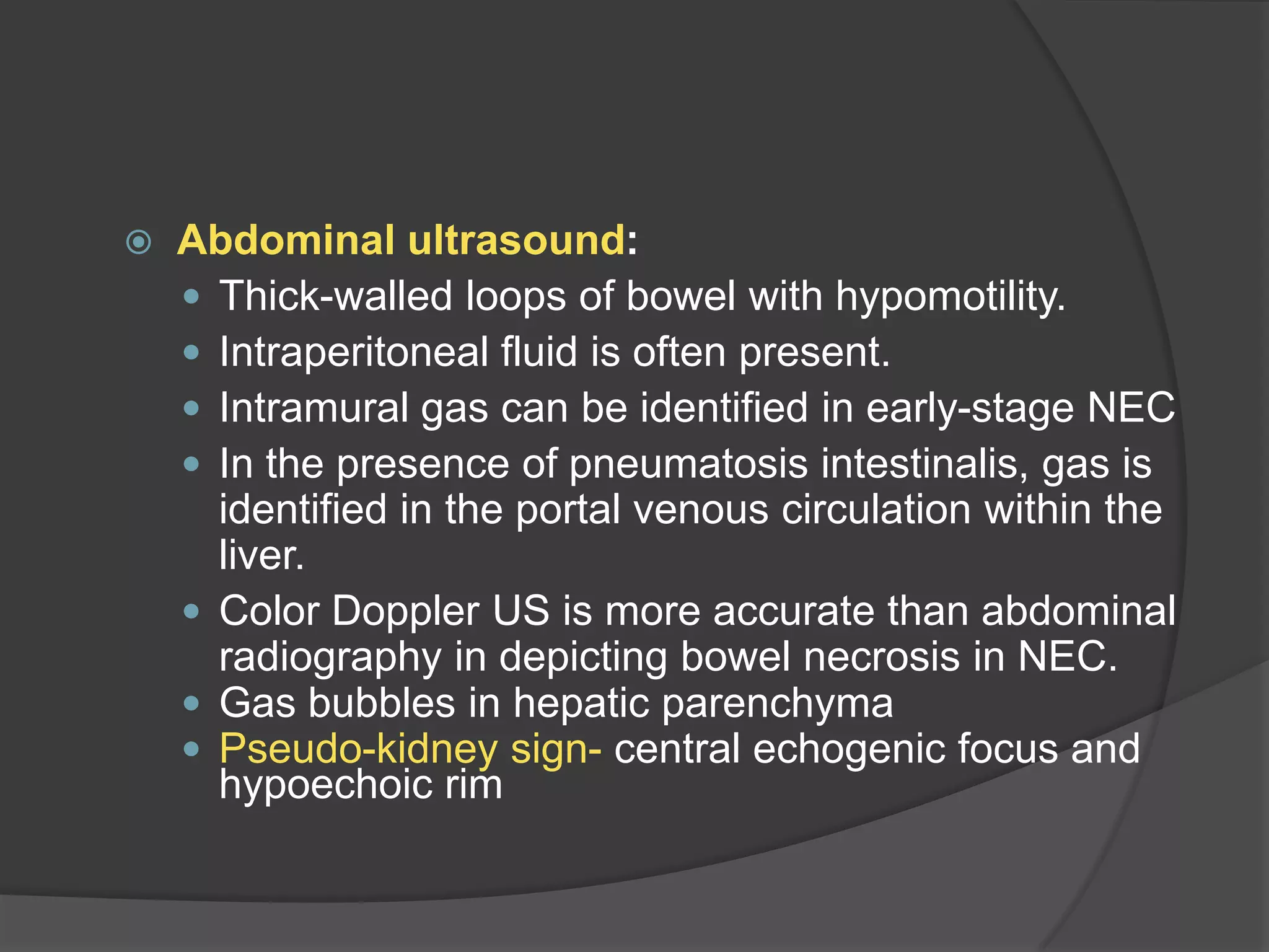 Necrotizing enterocolitis | PPTX