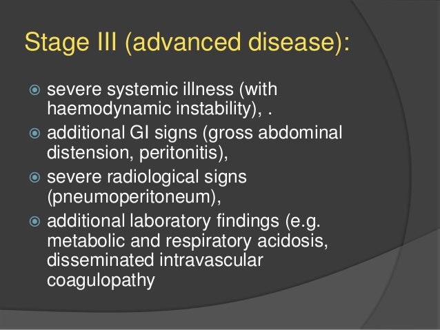 Necrotizing enterocolitis