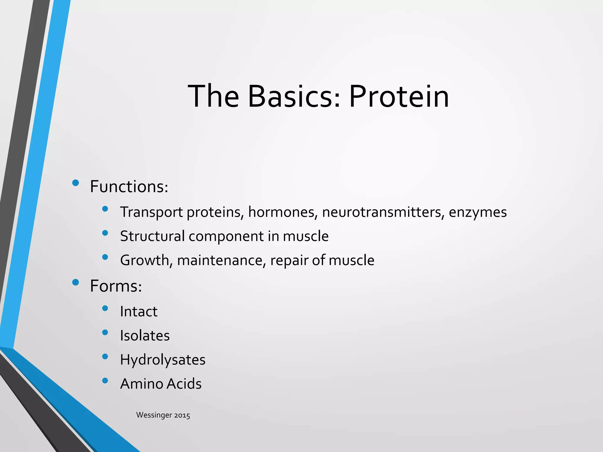 The Macronutrients' Role in Physical Performance | PPTX