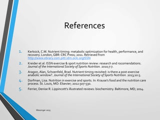 The Macronutrients' Role in Physical Performance | PPTX