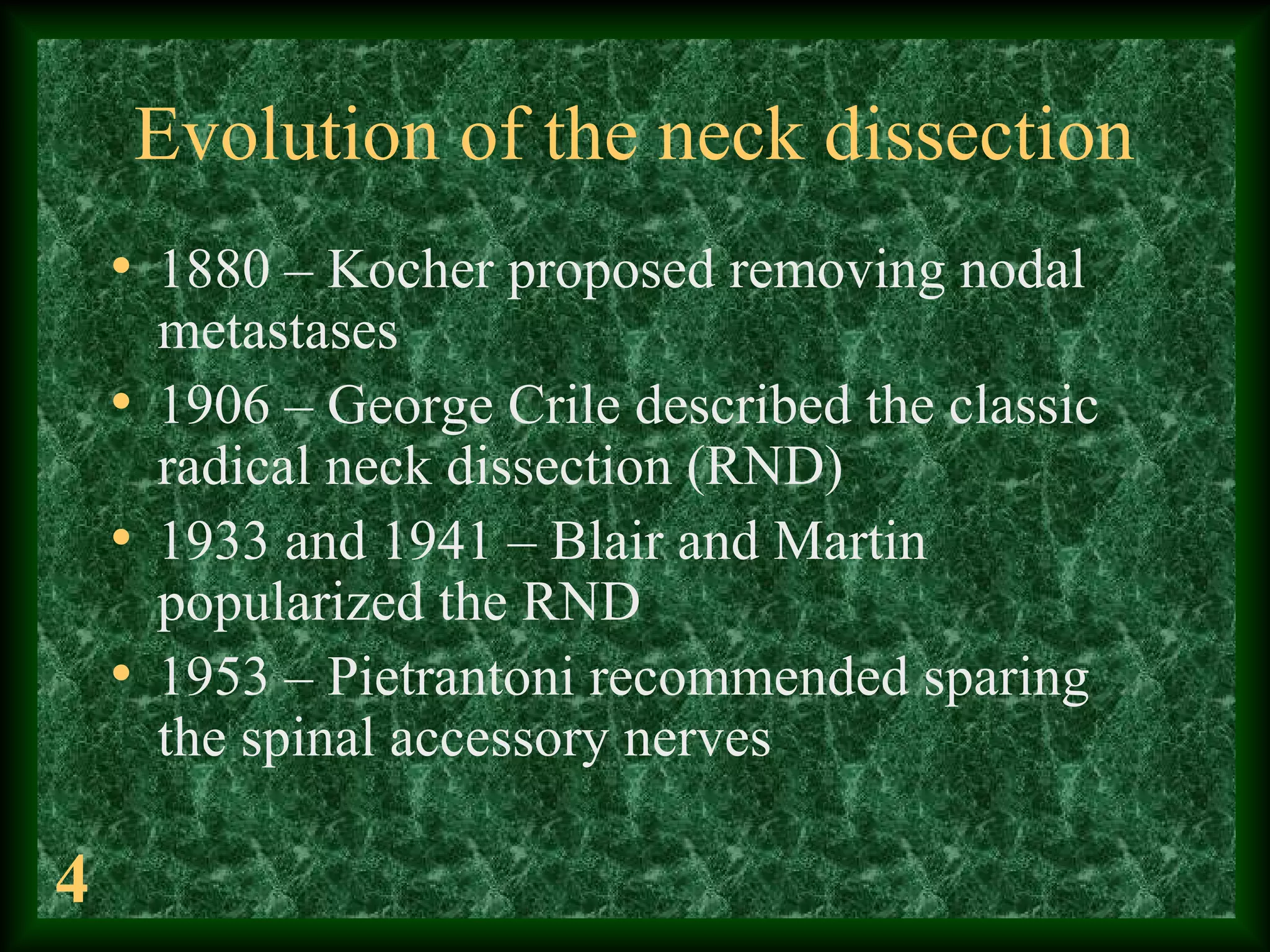 Neck dissection-020116-slides | PPT
