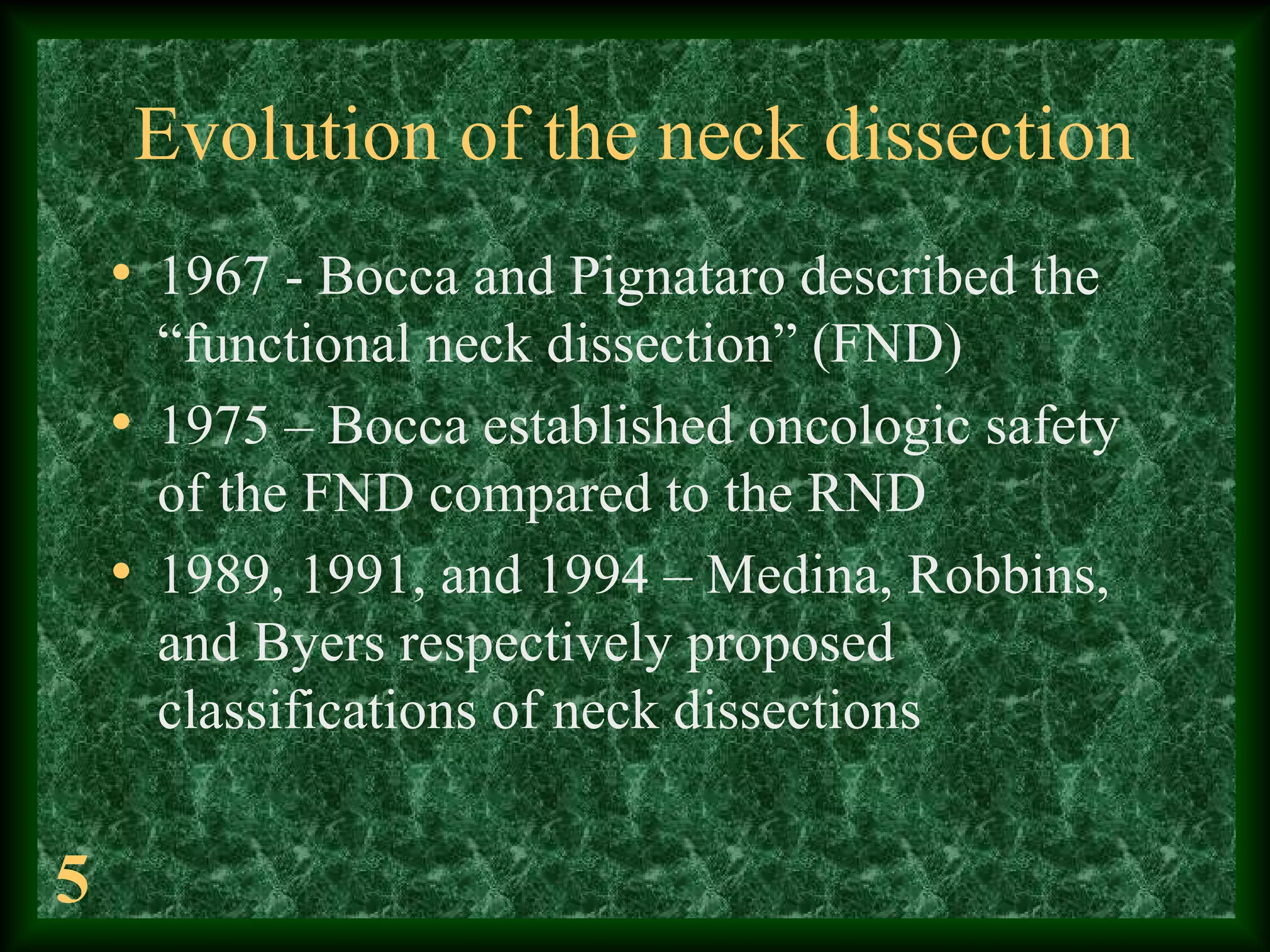 Neck dissection-020116-slides | PPT