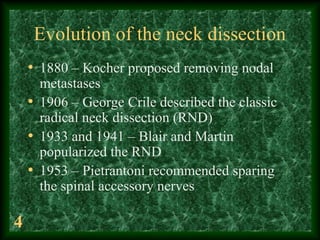 Neck dissection-020116-slides | PPT