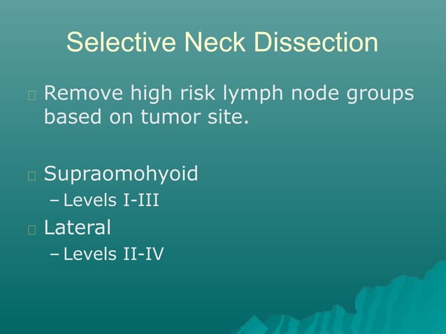 Neck Dissection | PPT