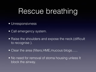 Neck breathers presentation for trainees 2014 | PDF