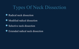 Neck dissection | PPT