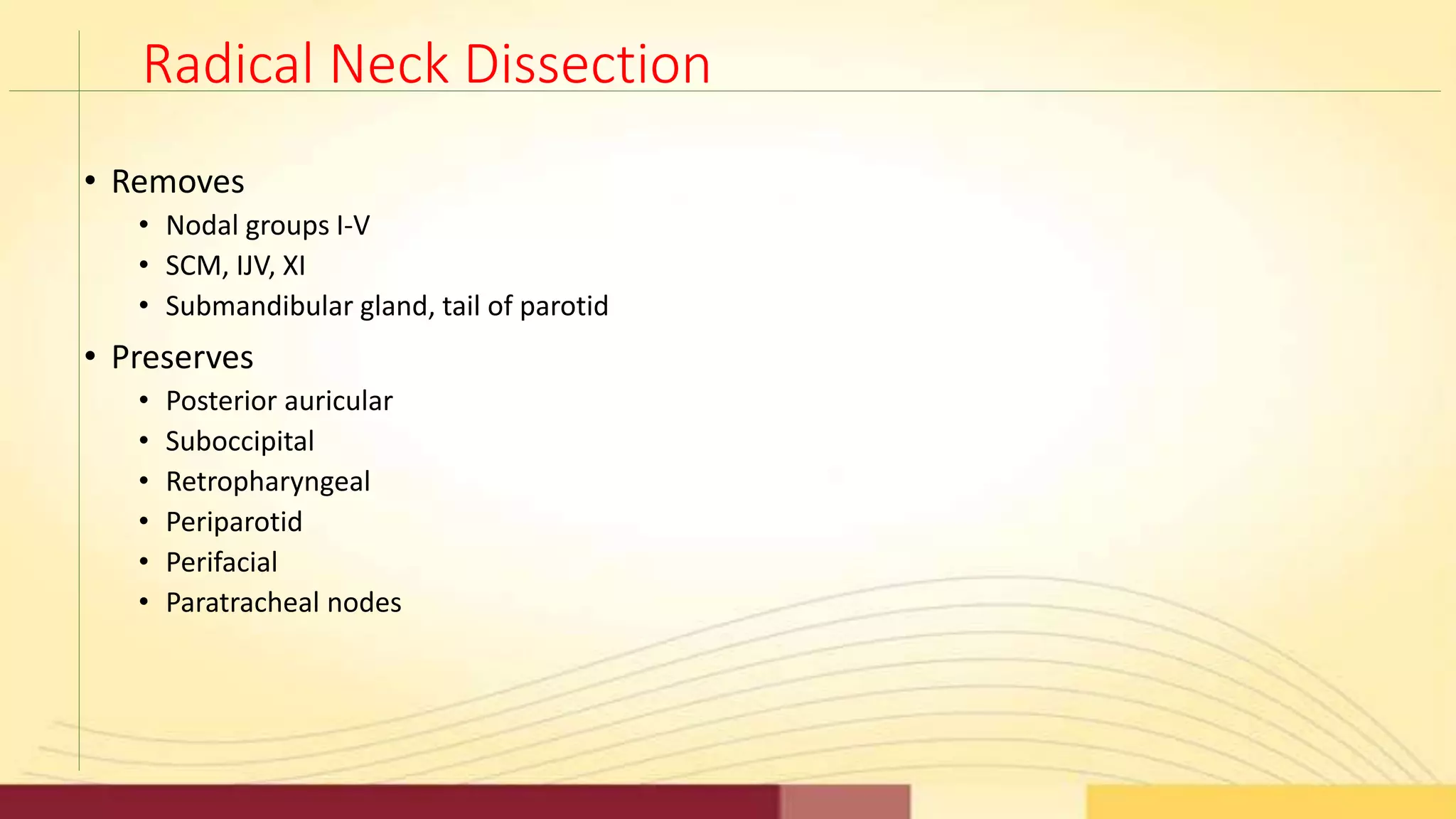 Neck dissection | PPTX