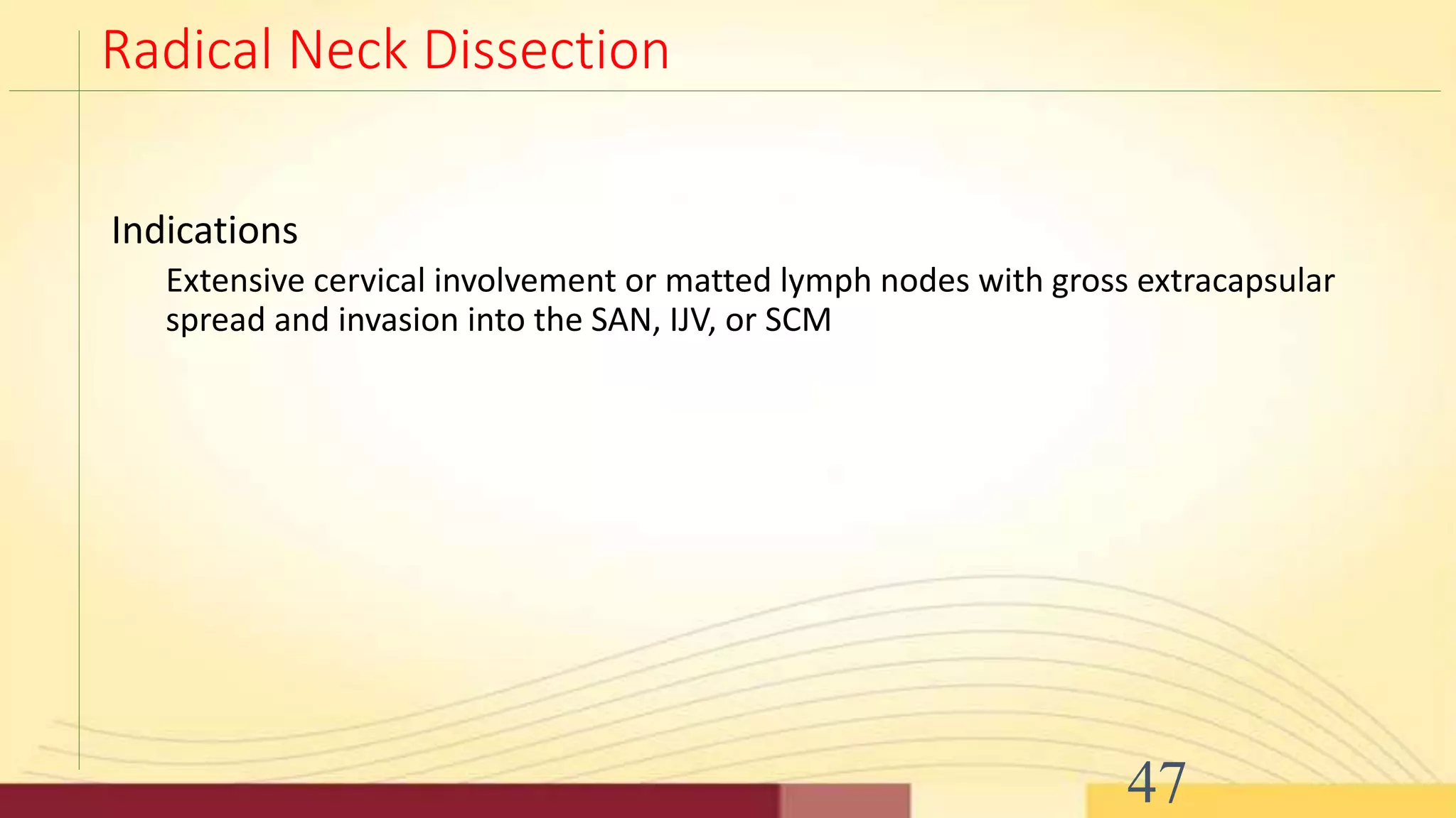 Neck dissection | PPTX