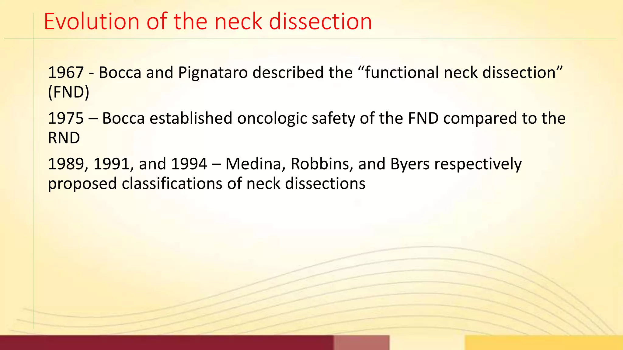 Neck dissection | PPTX