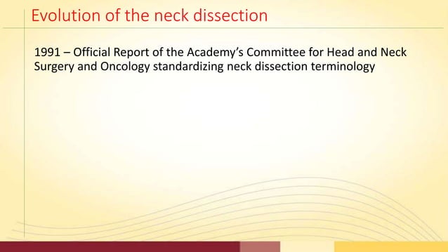 Neck dissection | PPTX