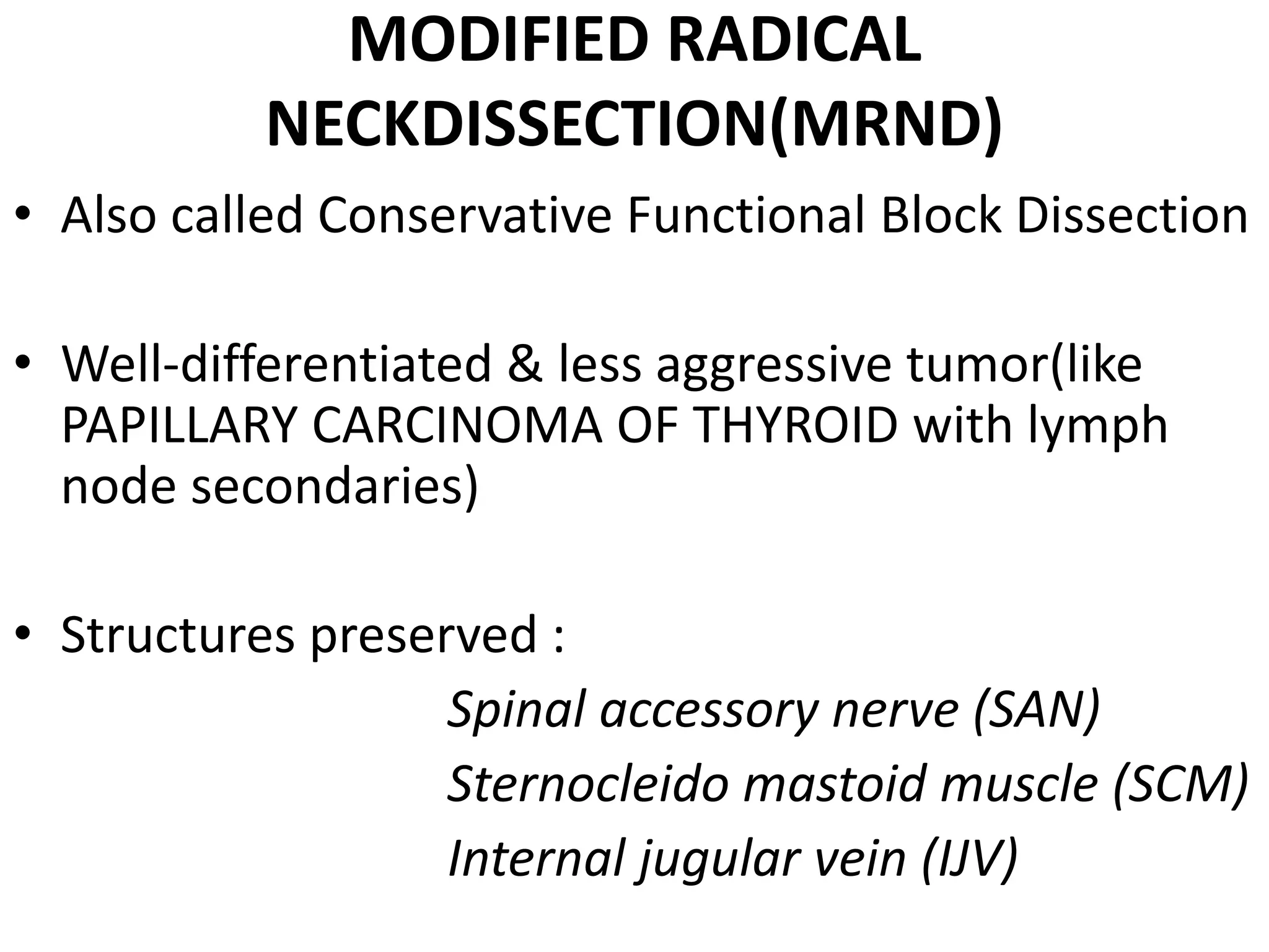Neck dissection | PPTX