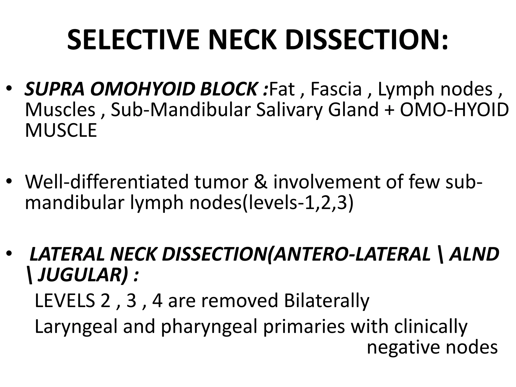 Neck dissection | PPTX