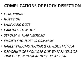 Neck dissection | PPTX