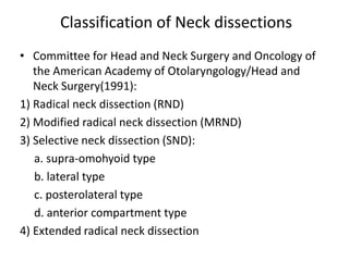 Neck dissection | PPTX