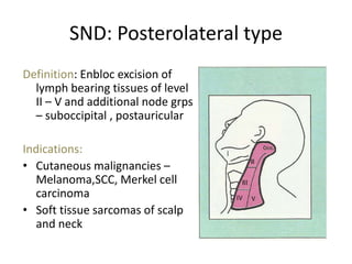 Neck dissection | PPTX