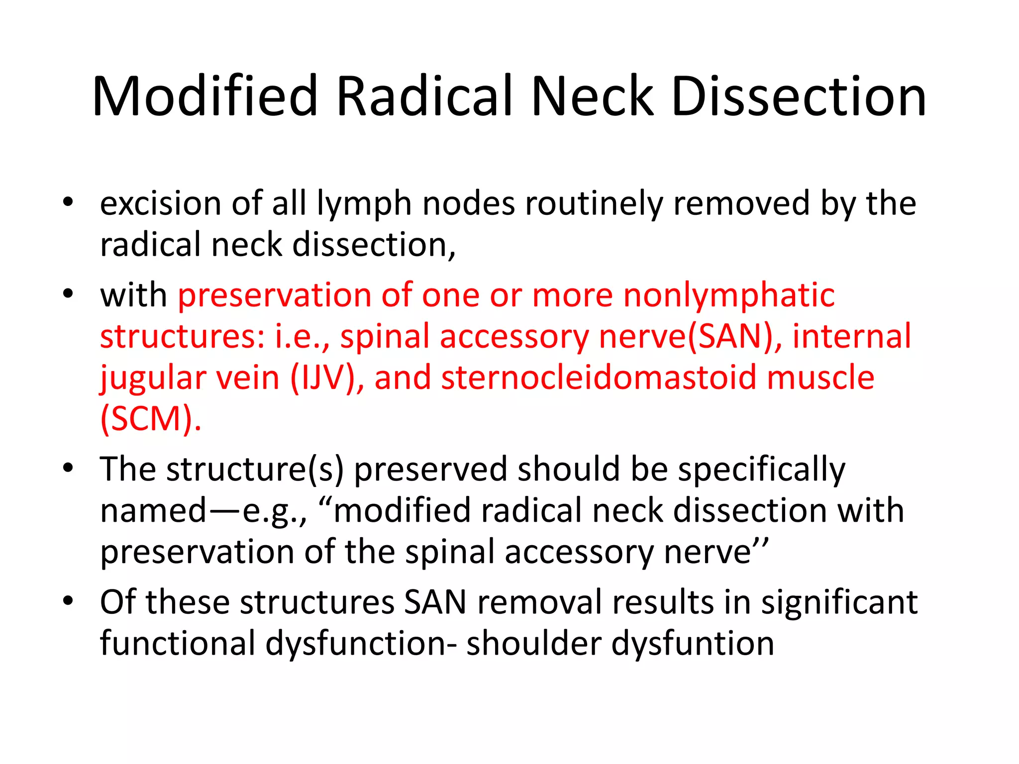Neck dissection | PPTX