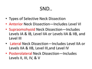 Neck dissection | PPTX