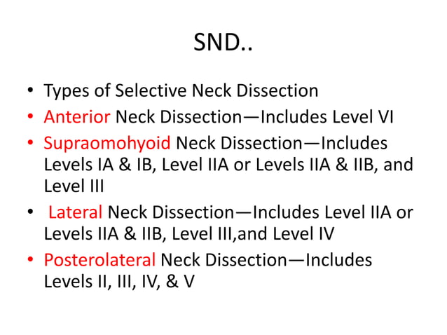 Neck dissection | PPTX