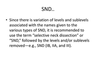 Neck dissection | PPTX