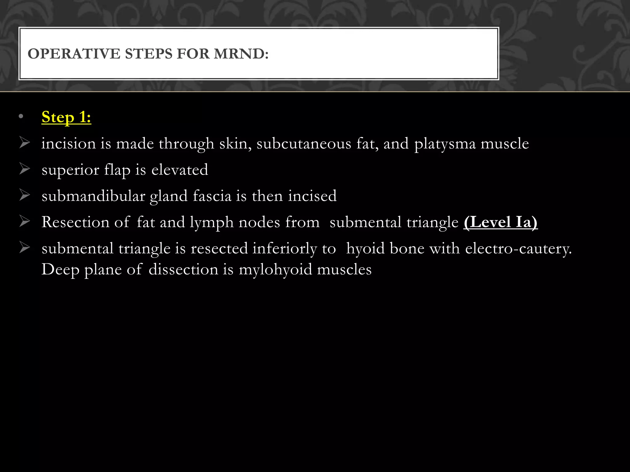 Neck dissection | PPTX