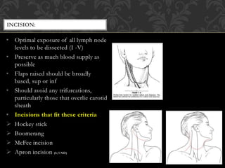 Neck dissection | PPTX
