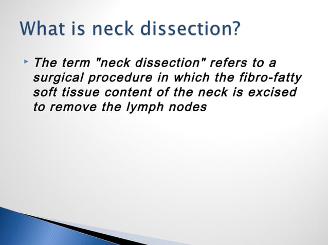 Neck dissection part 1 | PPT