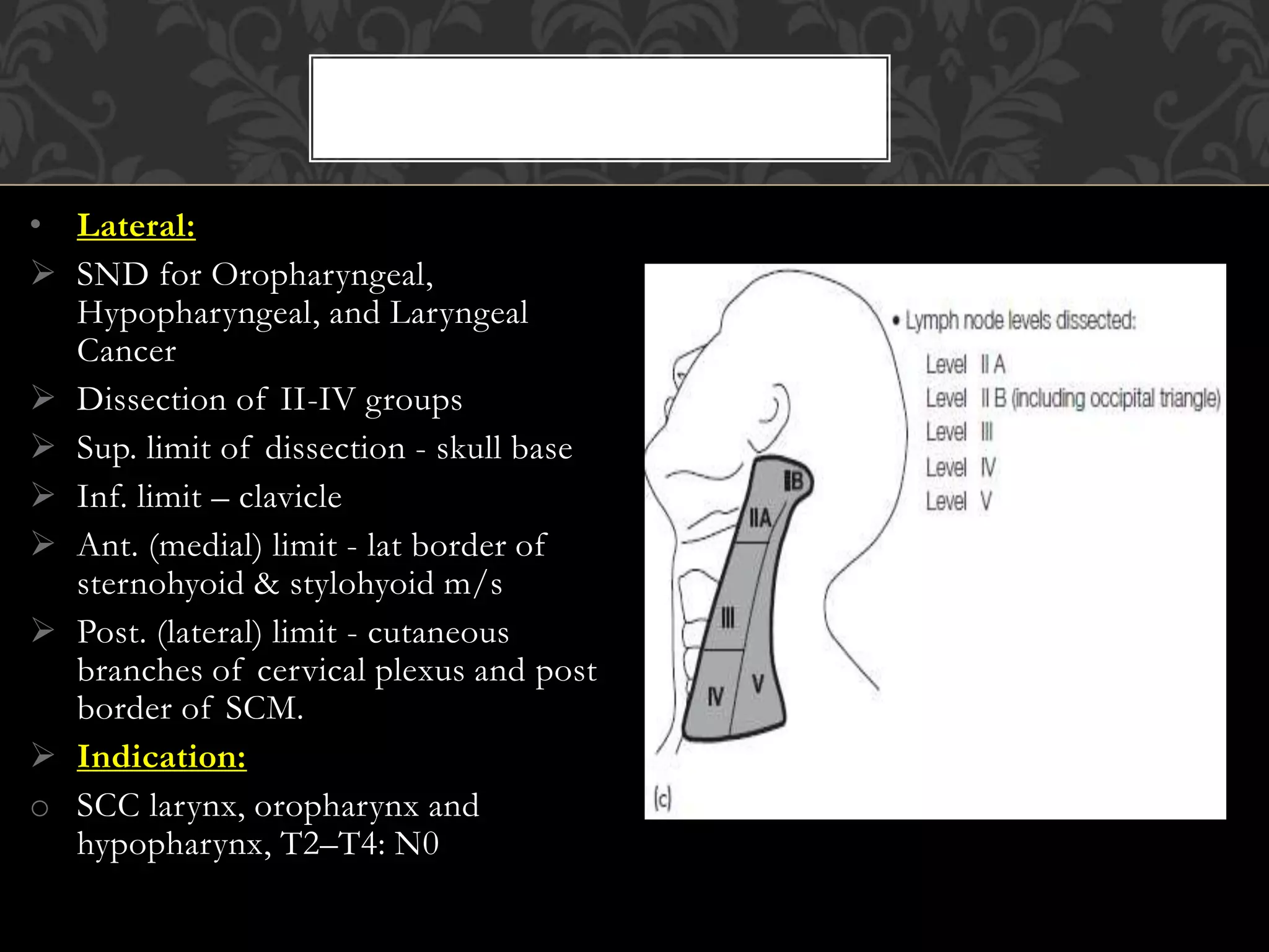 Neck dissection | PPTX