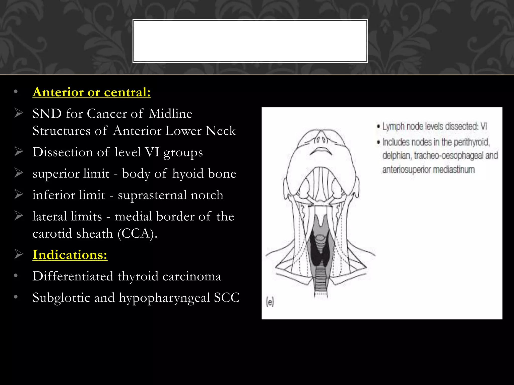 Neck dissection | PPTX