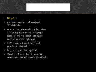 Neck dissection | PPTX