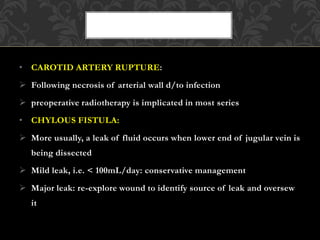Neck dissection | PPTX