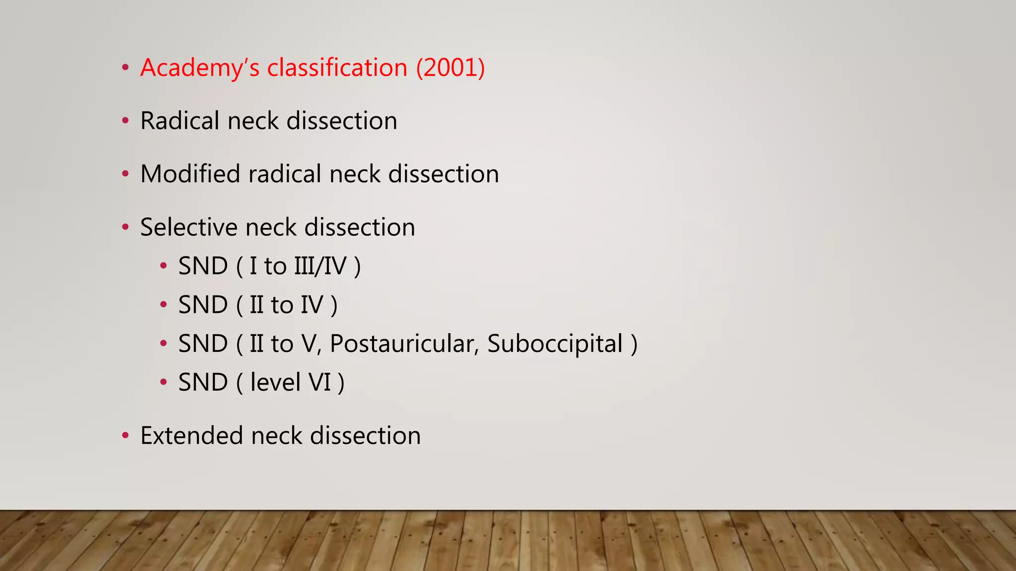 Neck dissection | PPTX