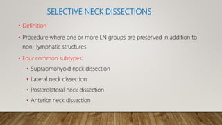 Neck dissection | PPTX