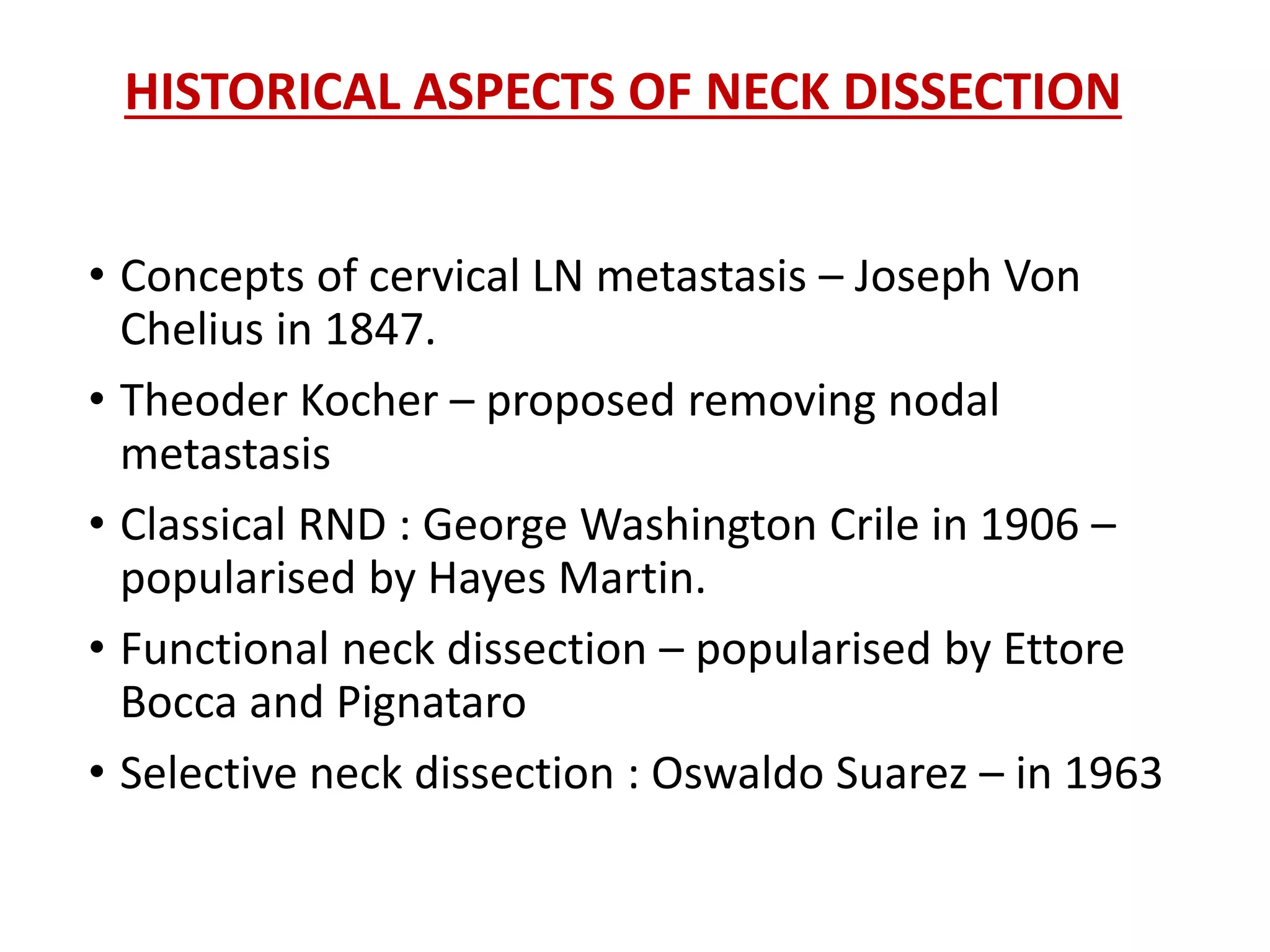 Neck dissection | PPTX
