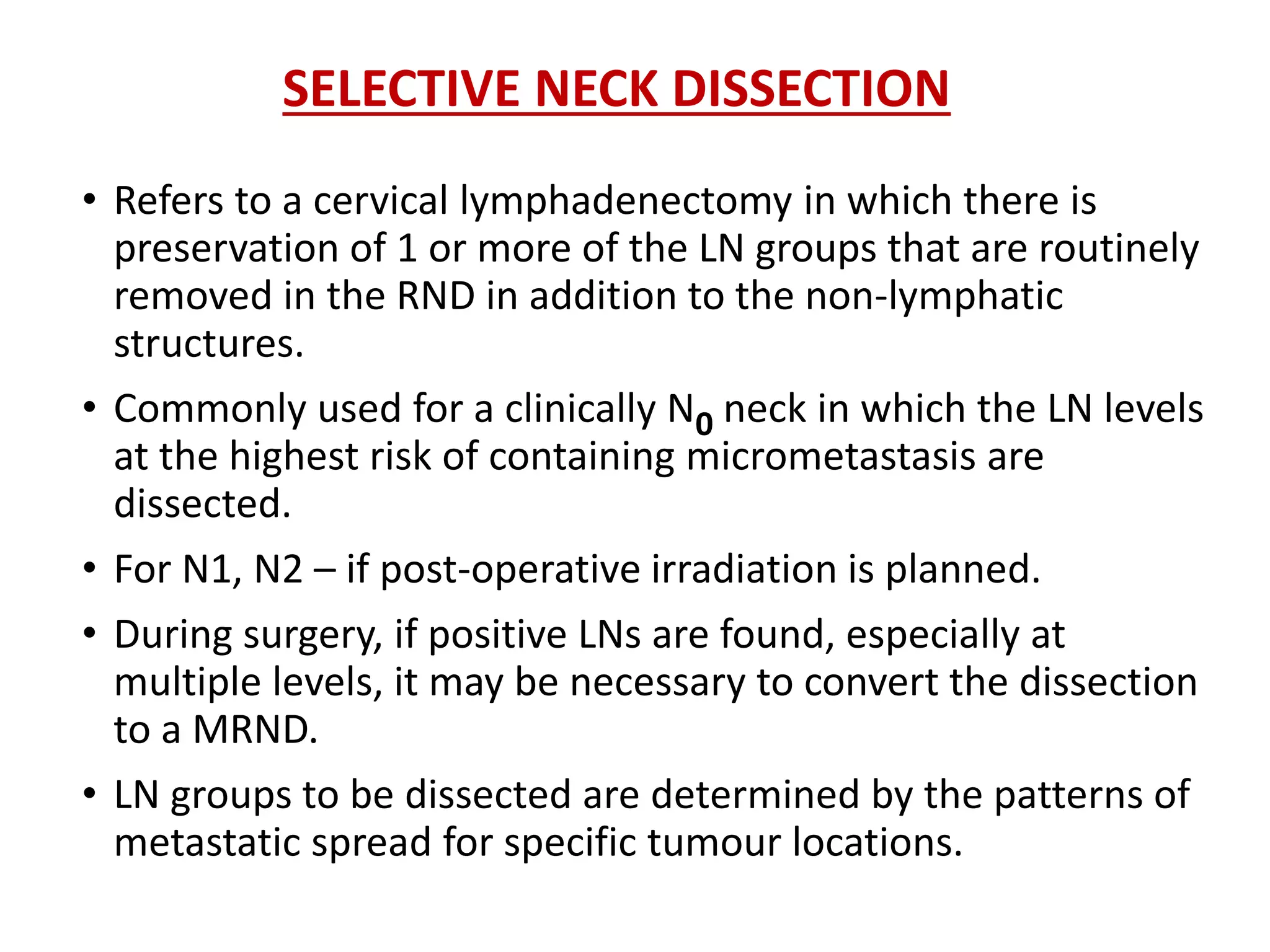 Neck dissection | PPTX