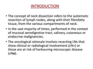 Neck dissection | PPTX