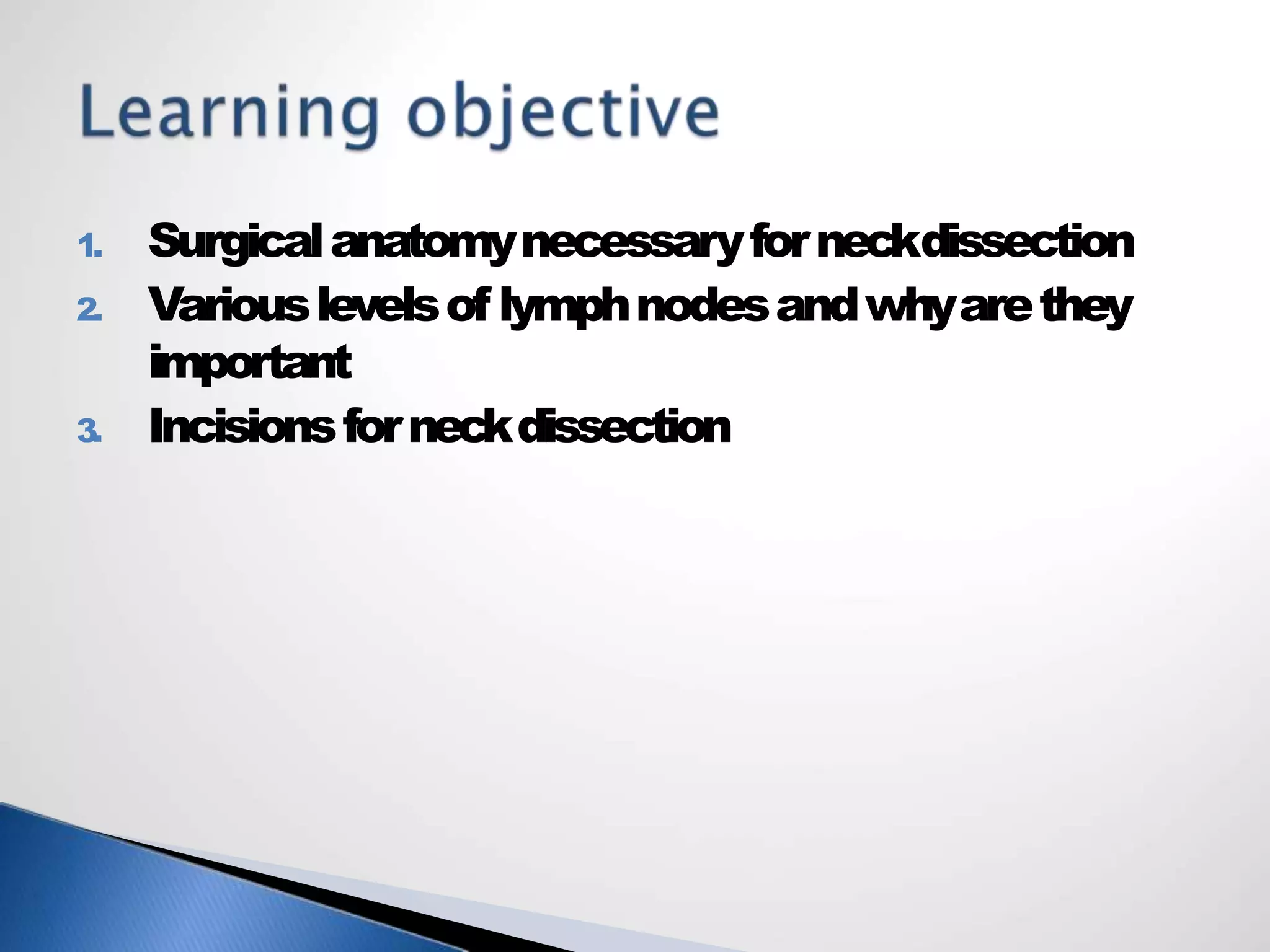 Neck dissection dr inder | PPT
