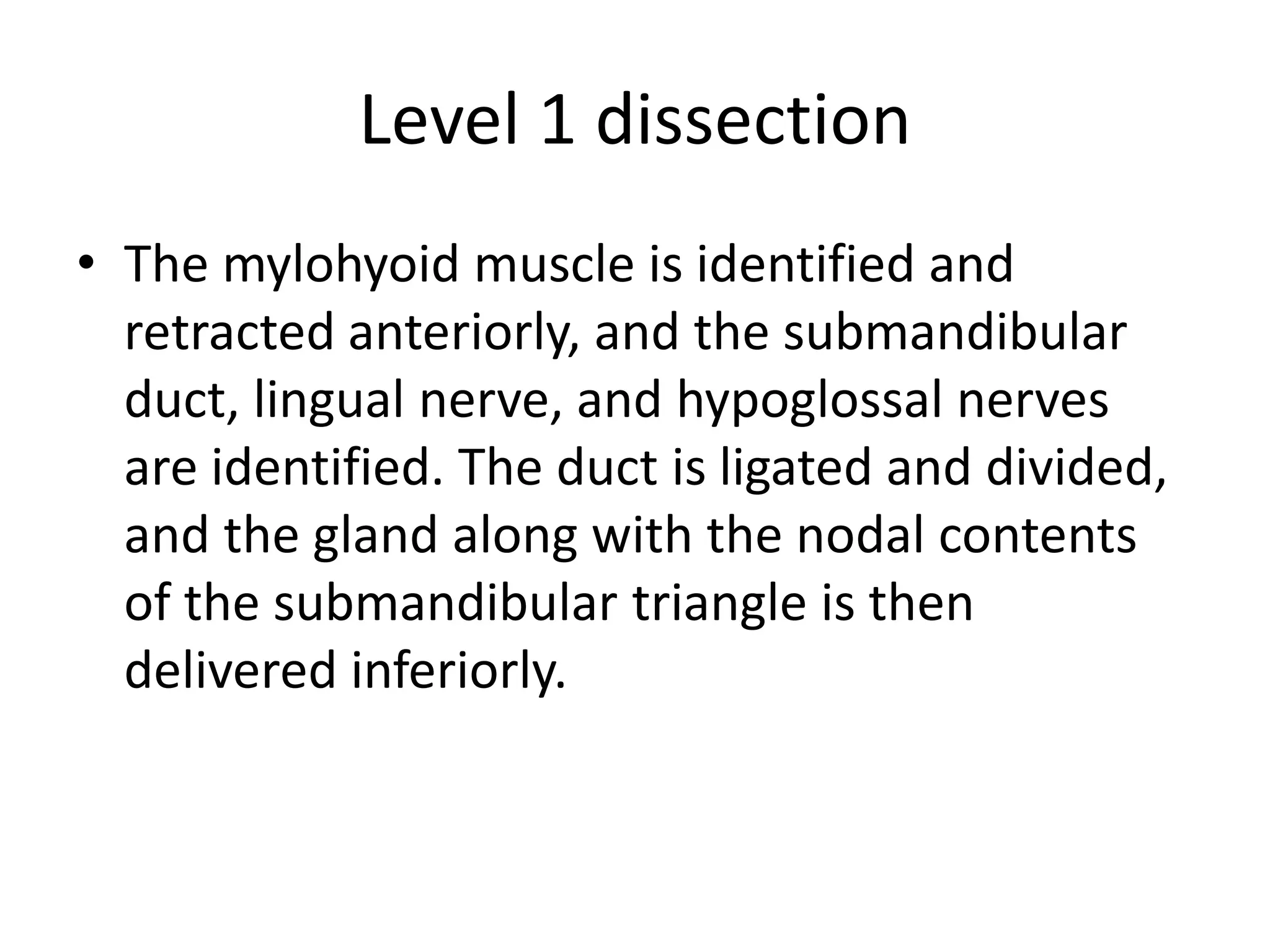 Neck dissection procedure | PPTX