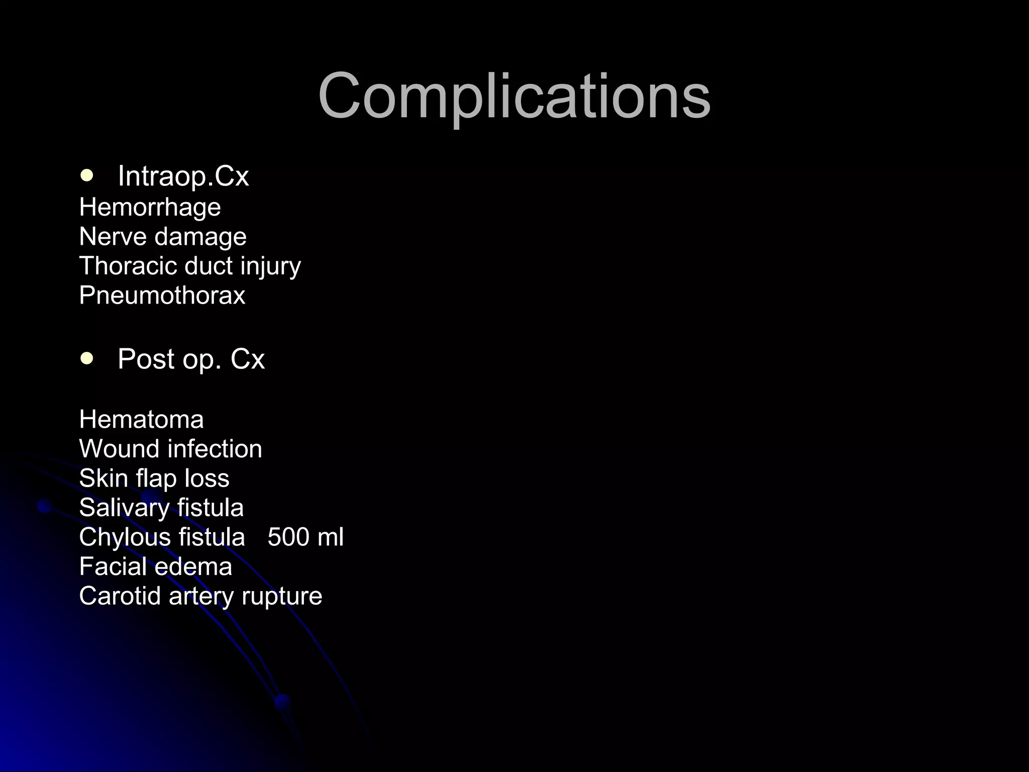 Neck Dissections | PPT