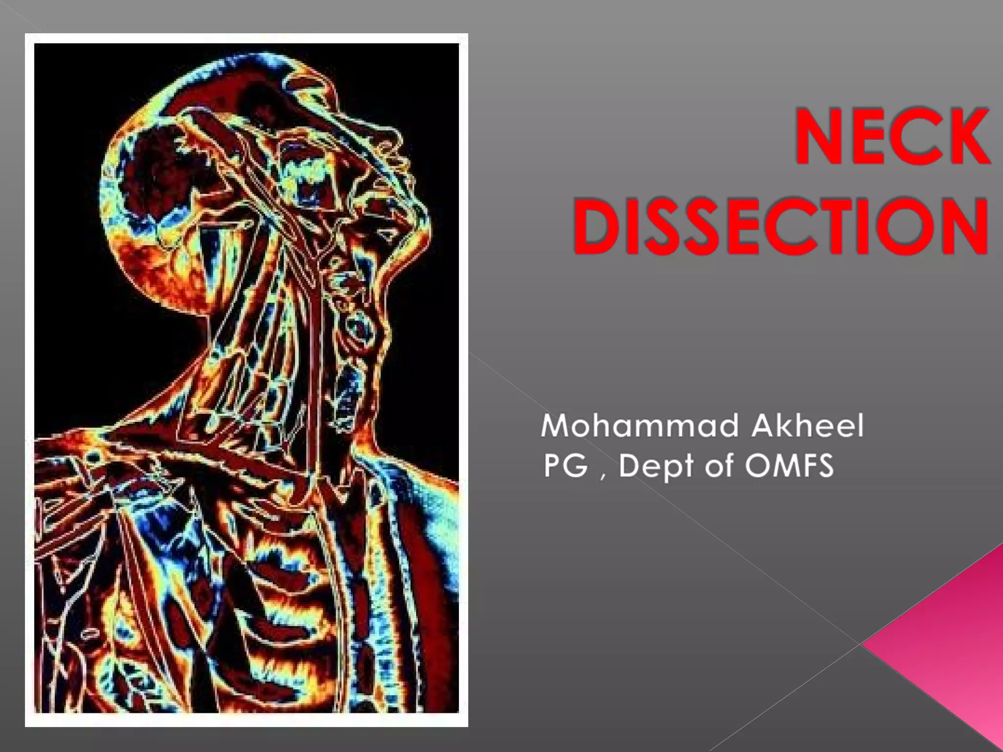 Neck dissections | PPT