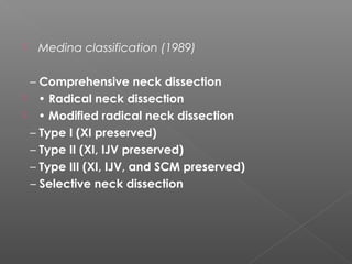 Neck dissections | PPT