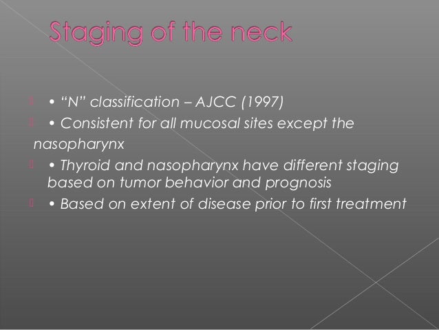 Neck dissections