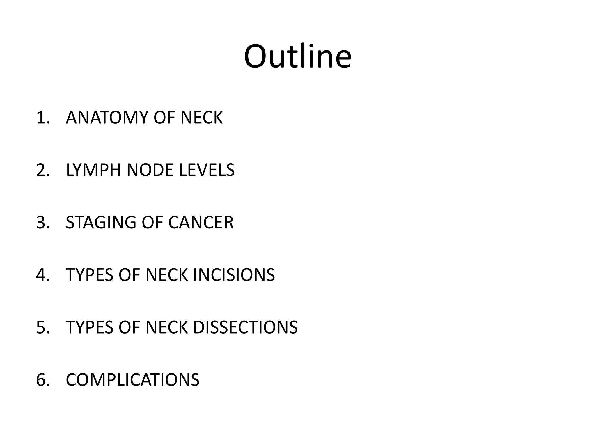 Neck dissections | PPTX