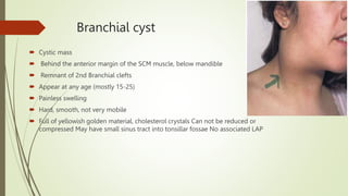 neck exam.pptx cervical lymph node examination | PPTX