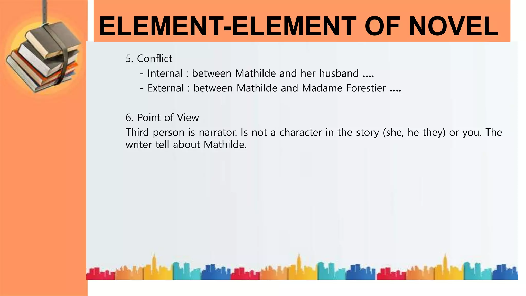 The Necklace and Elements Of Fiction | PPTX