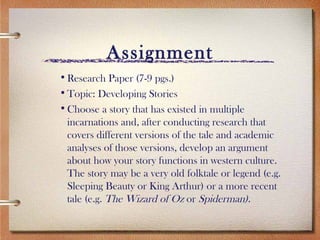 Model Research Presentation | PPT