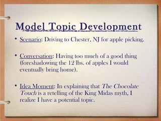 Model Research Presentation | PPT