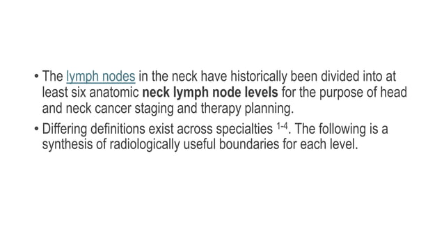 Neck Levels.. a presentation of the various Neck Levels | PPTX ...