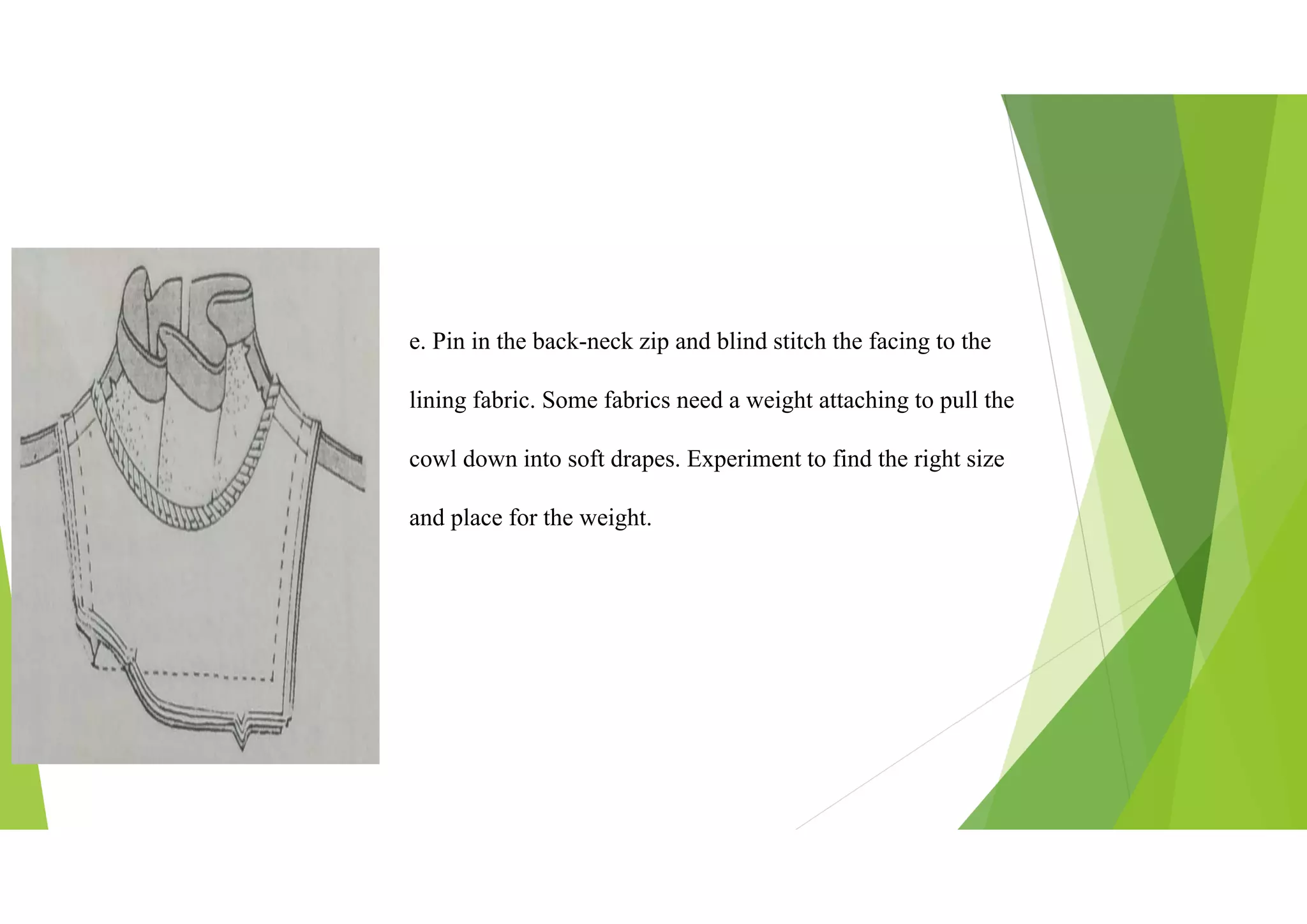 NECKLINE FINISHES | PDF