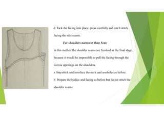 NECKLINE FINISHES | PDF